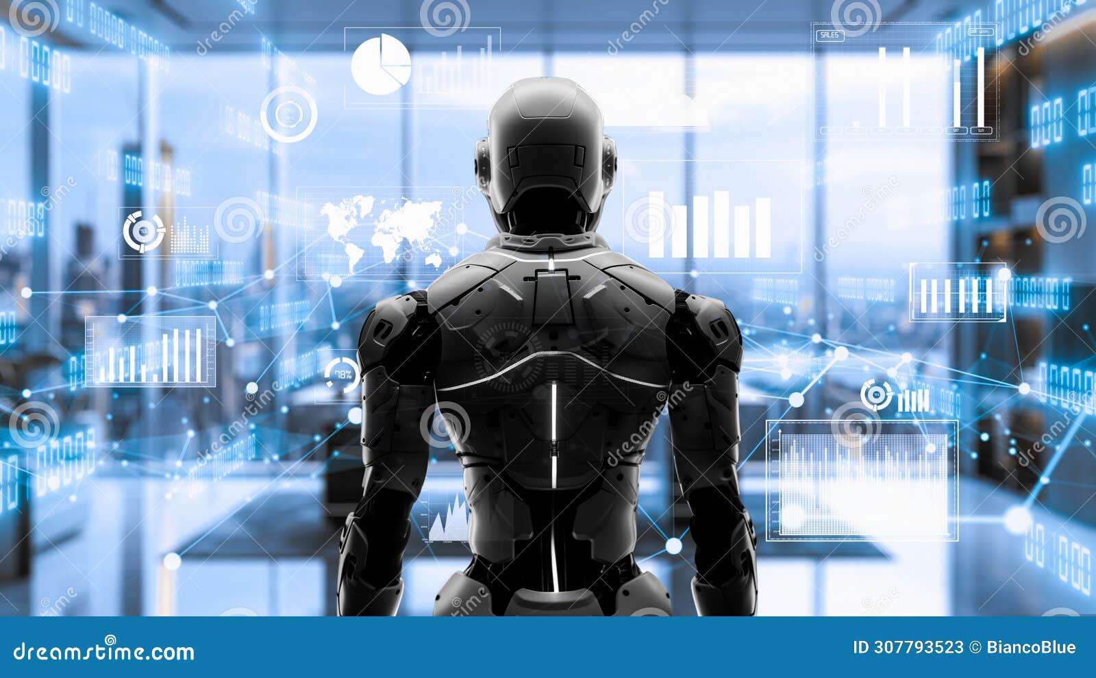 Future Robot Engineering LLM Artificial Intelligence AI Solutions with ...