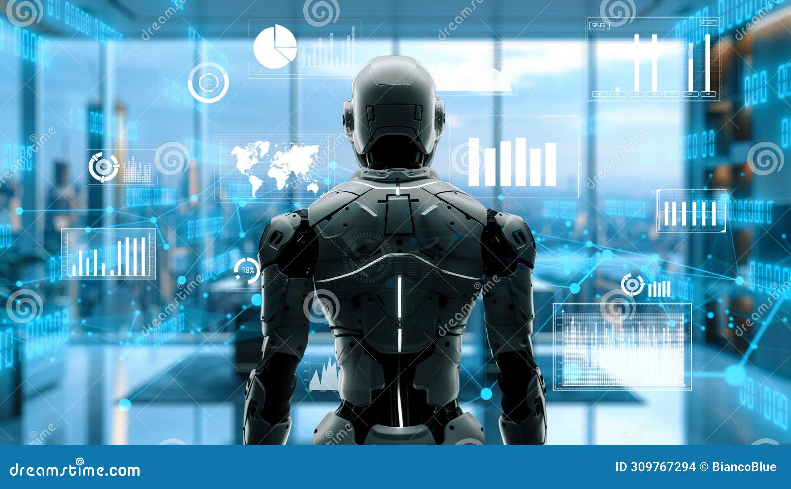 Future Robot Engineering LLM Artificial Intelligence AI Solutions with ...