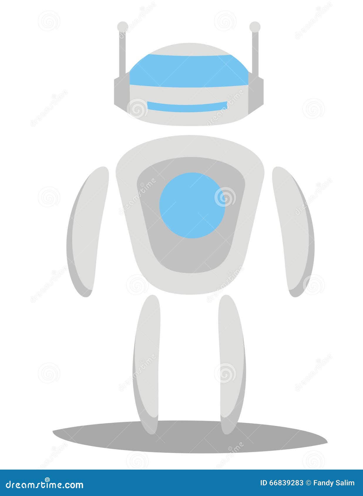 Future Robot Vector stock illustration. Illustration of metal - 66839283