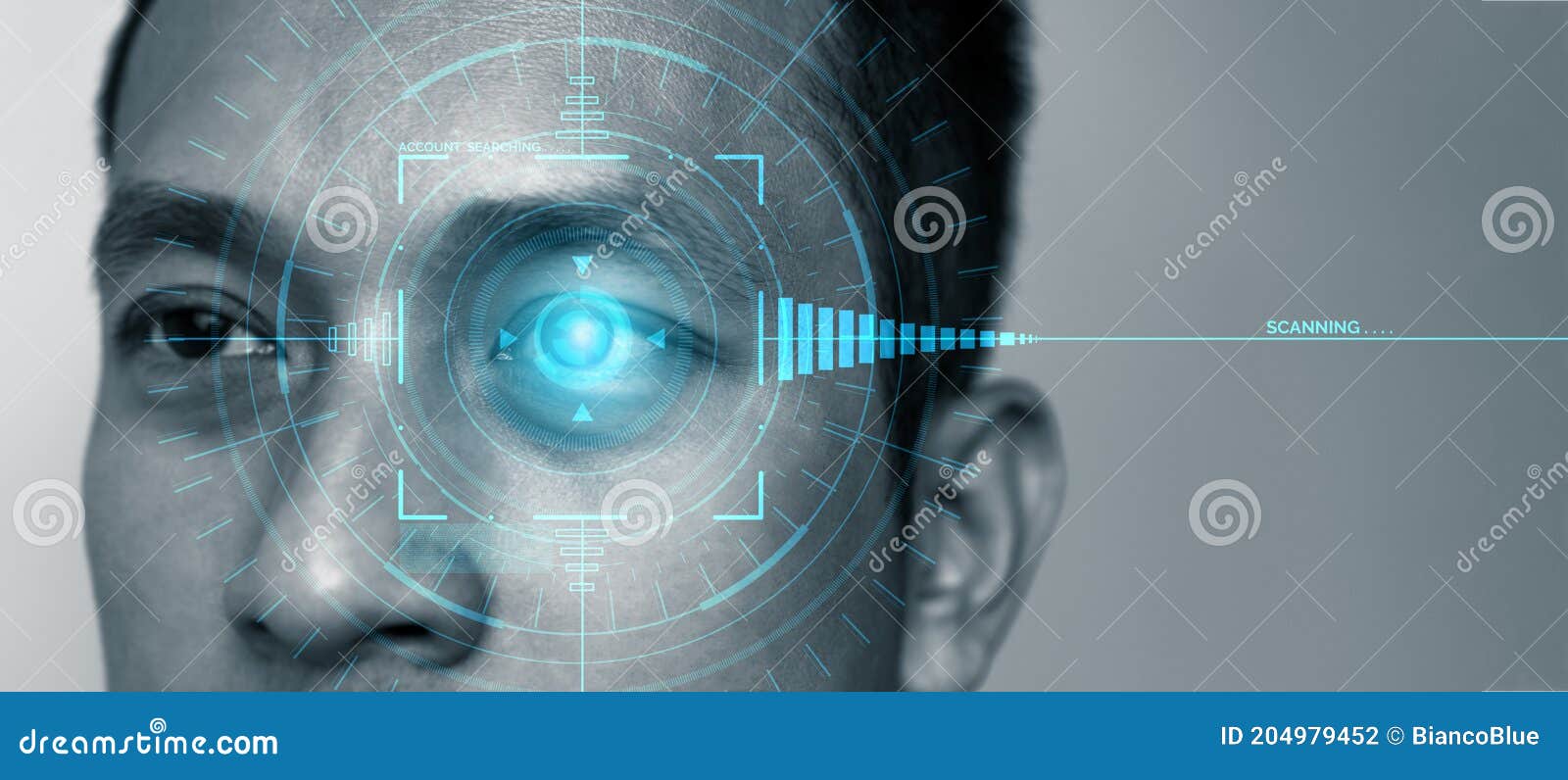 Future Security Data by Biometrics Eye Scanning. Stock Photo - Image of ... Future Security Data by Biometrics Eye Scanning. Stock Photo - Image of ...