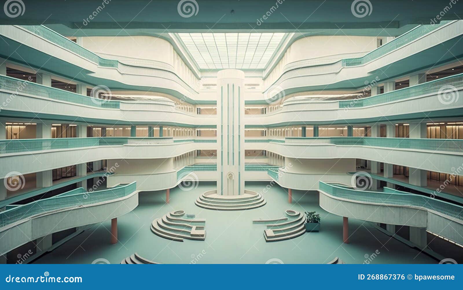 The Future of Shopping: Inside a Large Futuristic Mall, Generative AI ...