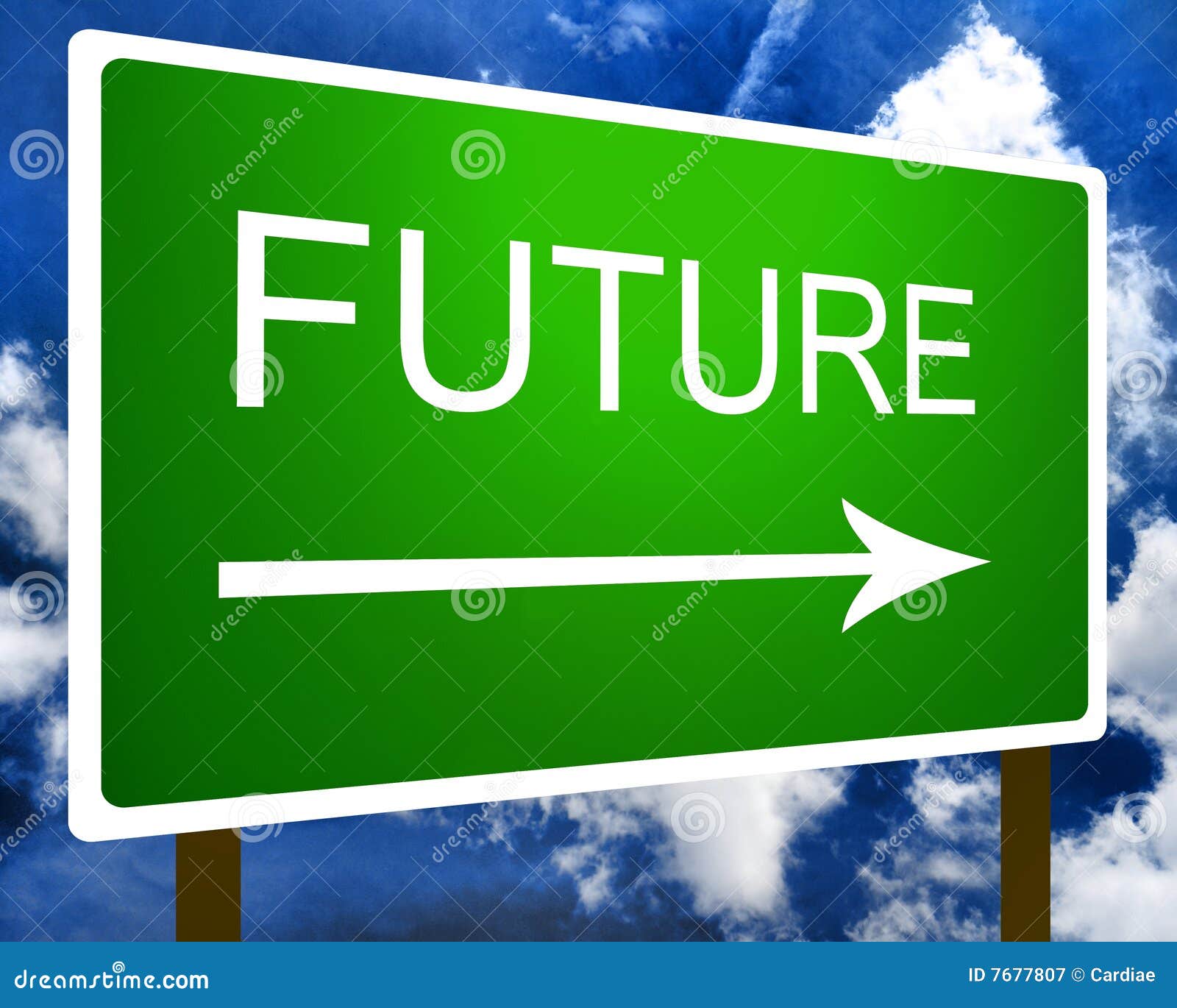 Future Sign Royalty Free Stock Photography - Image: 7677807