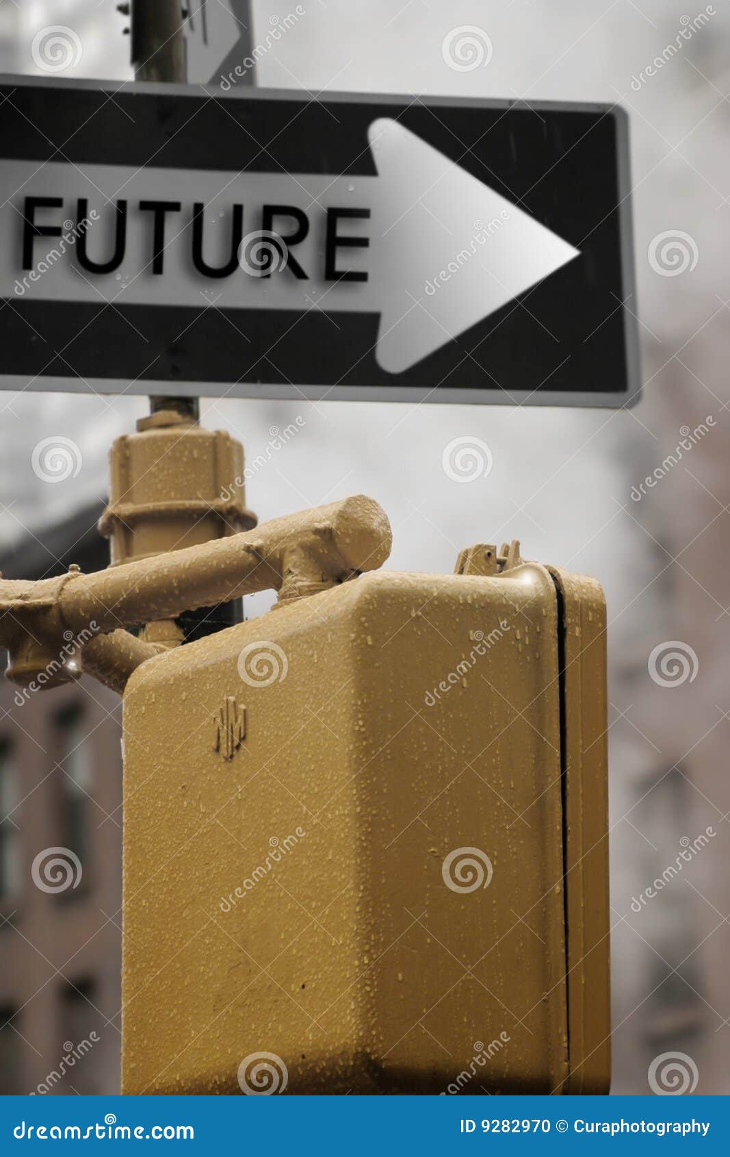 Future sign stock photo. Image of destination, street - 9282970