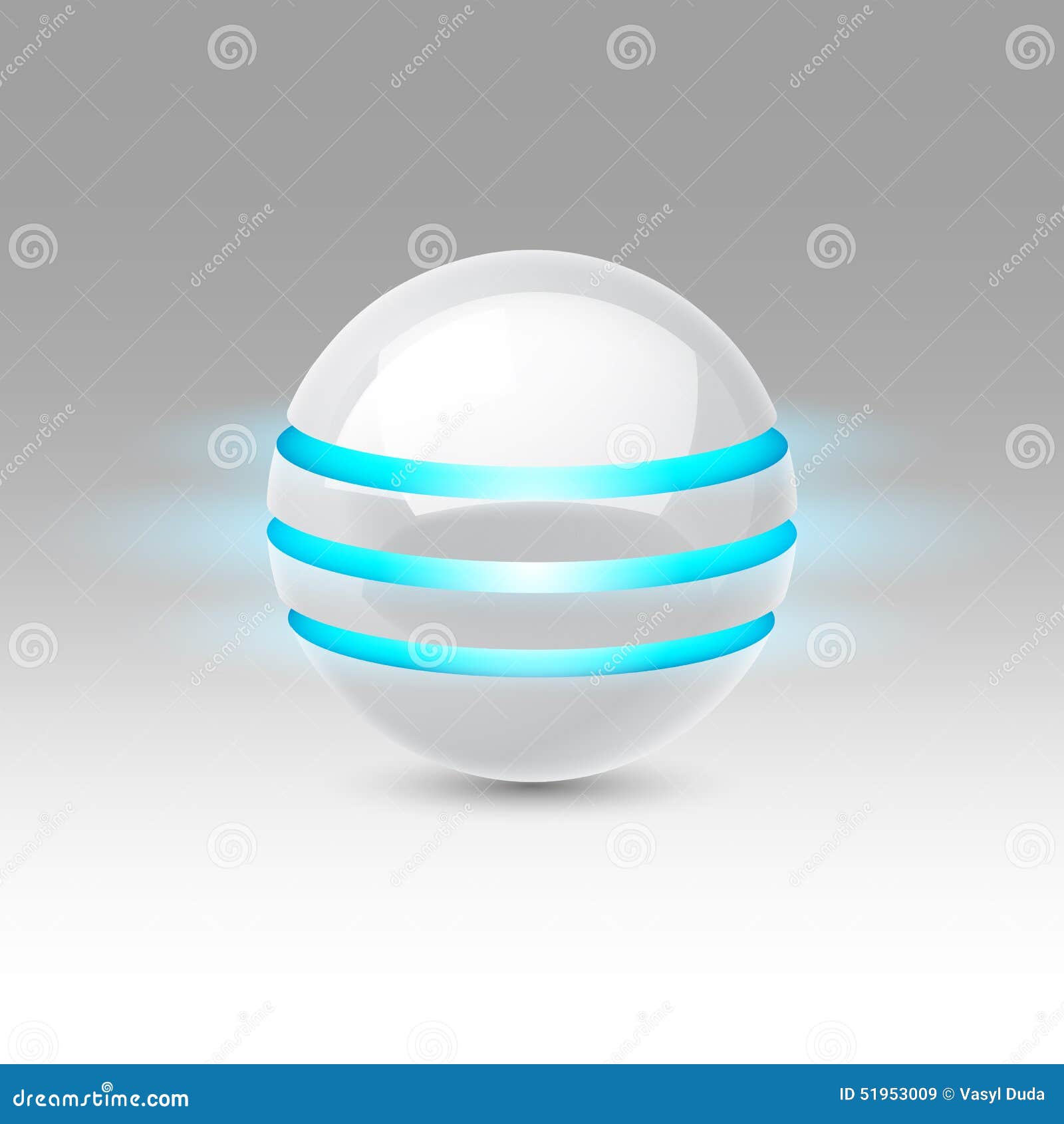 Future sphere stock vector. Illustration of ball, glitter - 51953009