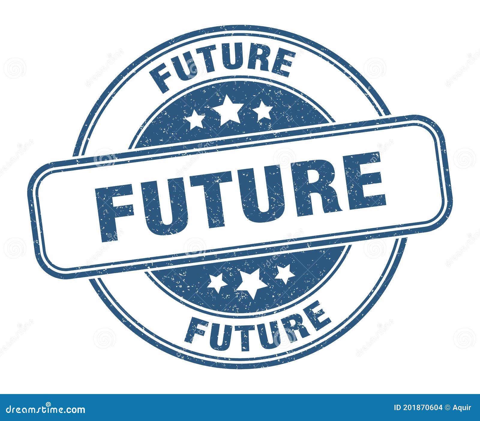 Future Stamp. Future Round Grunge Sign Stock Vector - Illustration of ...
