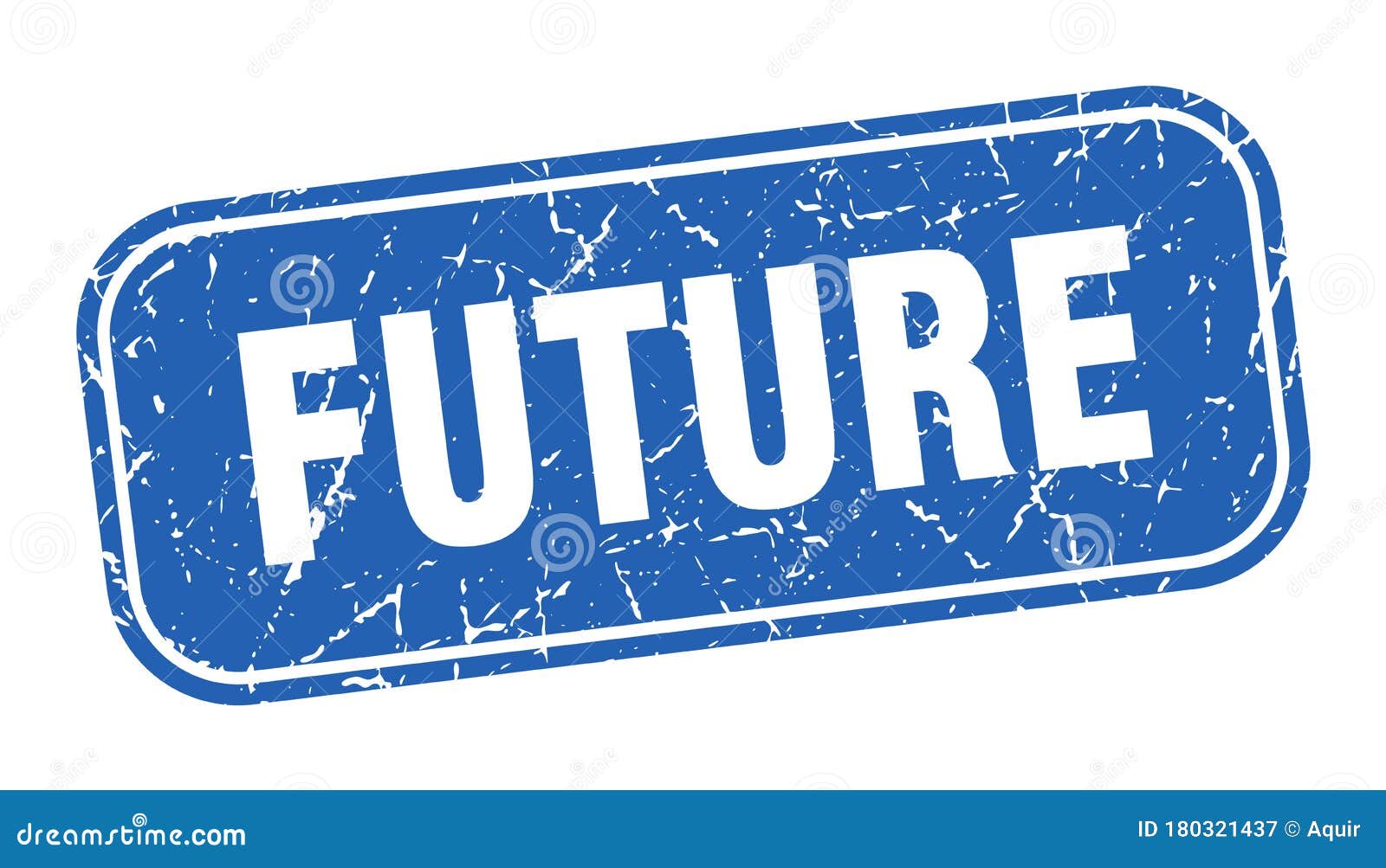 Future Stamp. Future Square Grungy Isolated Sign Stock Vector ...