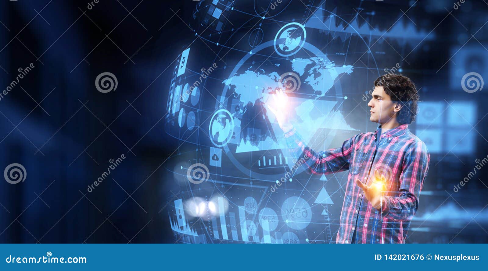 Future technologies today stock illustration. Illustration of computing ...