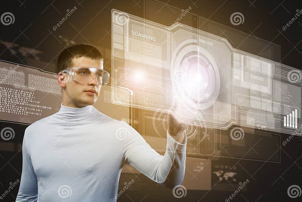 Future technologies stock photo. Image of display, screen - 42125764