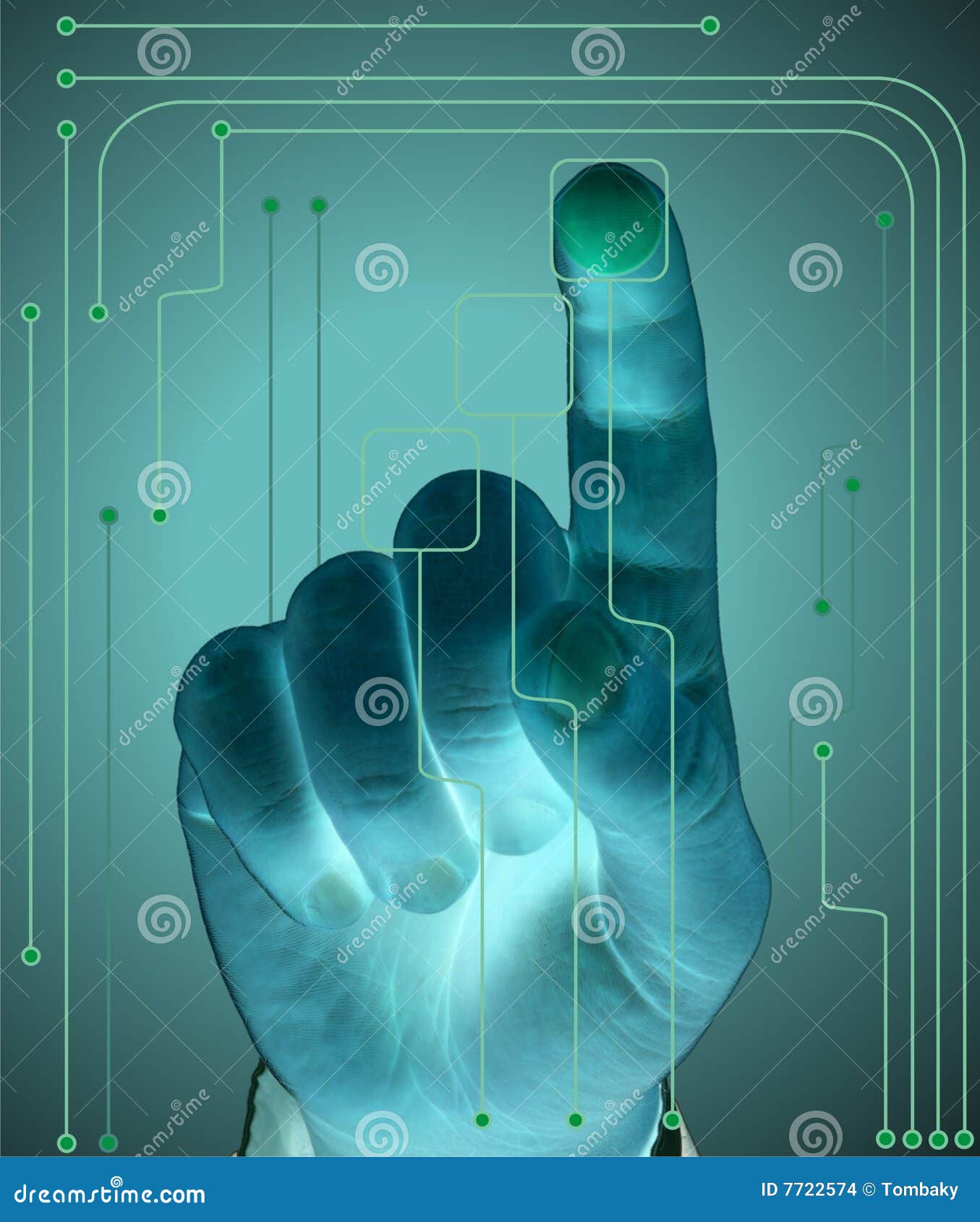 Future technology stock illustration. Illustration of military - 7722574