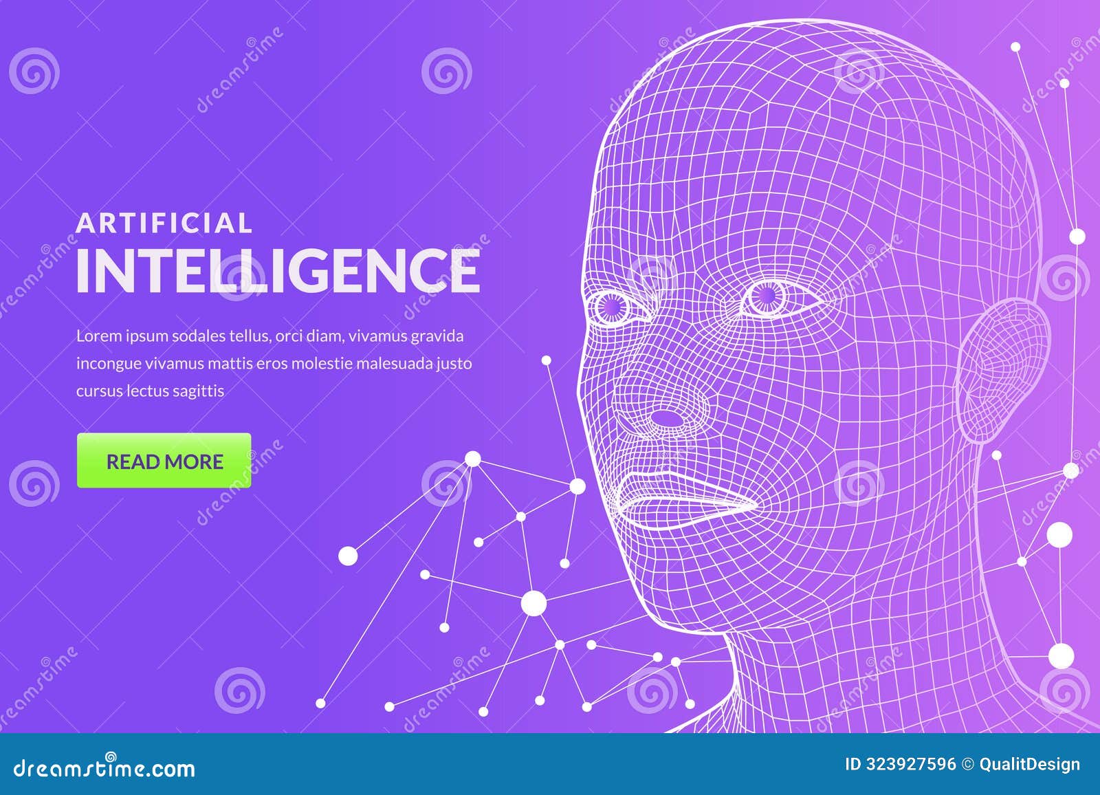 Future Technology, Artificial Intelligence Robotic Engineering Concept ...