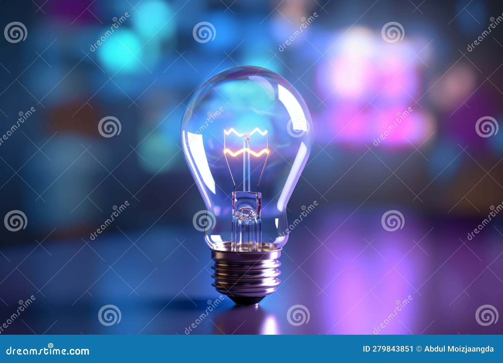 Future Technology Bulb on Innovation Background, Symbolizing Creative ...