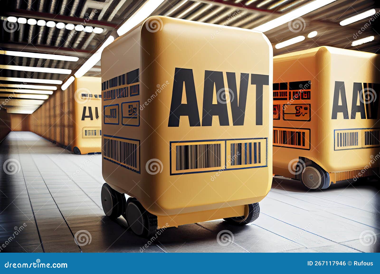Automated Retail Warehouse With Robots Efficiently Sorting Parcels ... Automated Retail Warehouse With Robots Efficiently Sorting Parcels ...