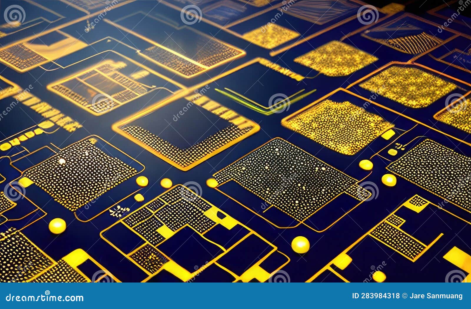 Future Technology Lines with Dots Network Mesh Background,Generative AI ...