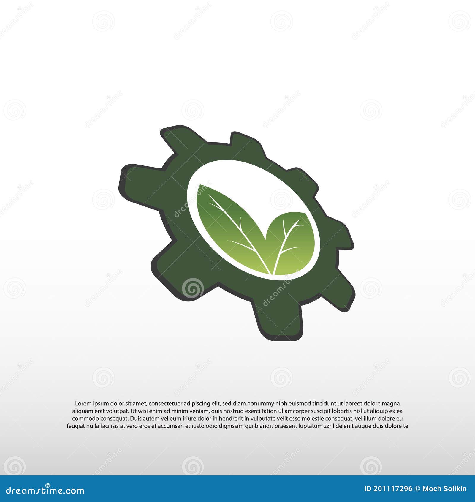 Future Technology Logo with Nature Concept. Factory Tech Sign -vector ...