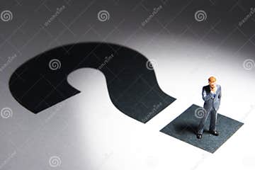 Future uncertain? stock image. Image of employer, circle - 638829
