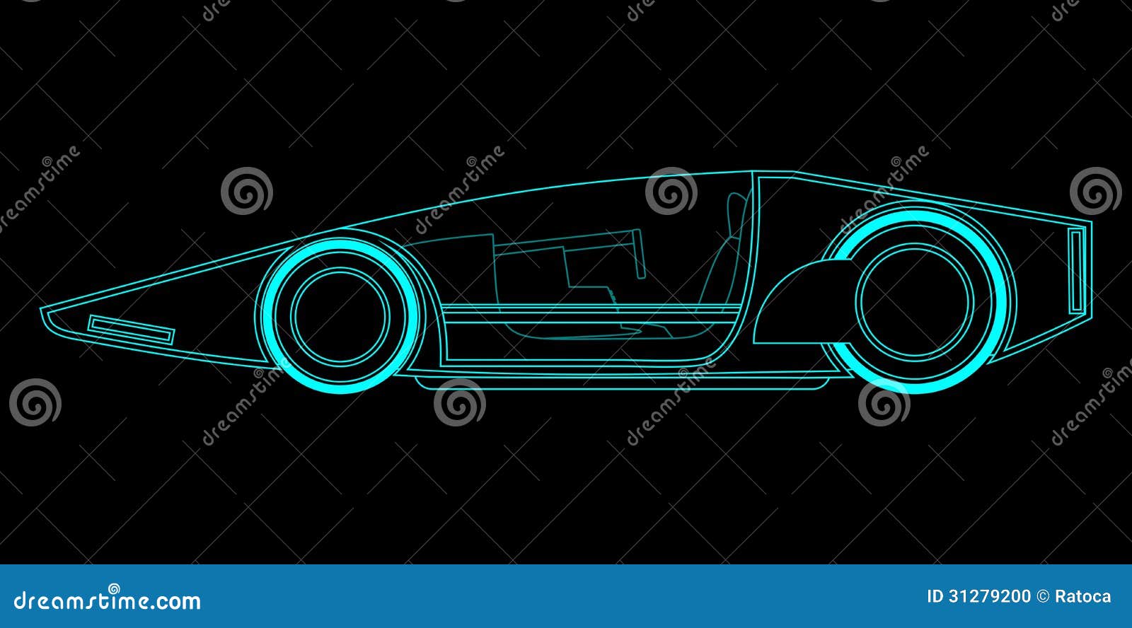 Future vehicle stock vector. Illustration of investigate - 31279200