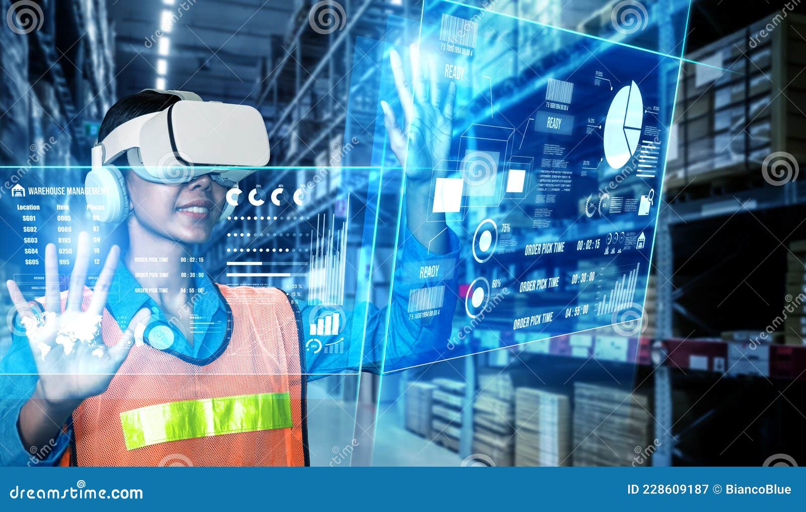 Future Virtual Reality Technology for Innovative VR Warehouse ...