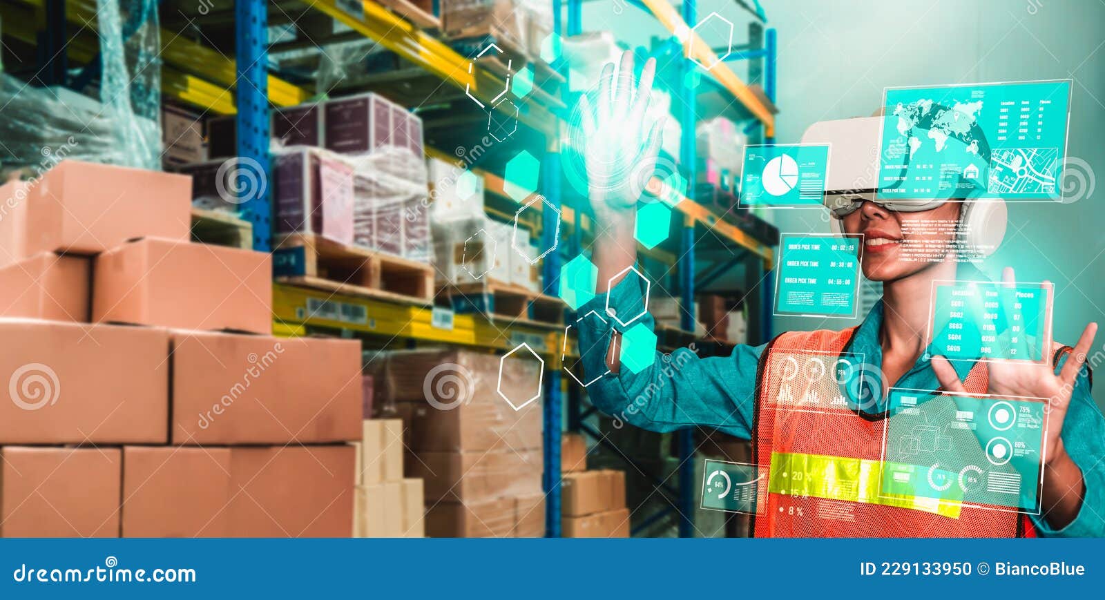 Future Virtual Reality Technology for Innovative VR Warehouse ...