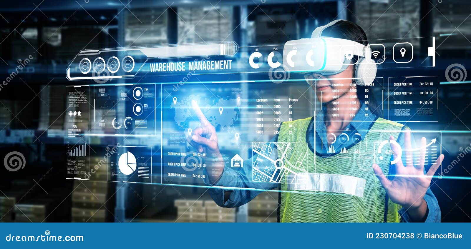 Future Virtual Reality Technology for Innovative VR Warehouse ...