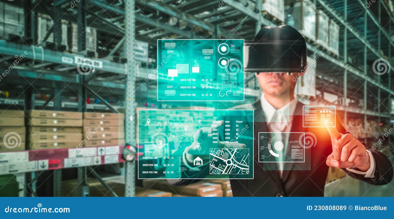 Future Virtual Reality Technology for Innovative VR Warehouse ...