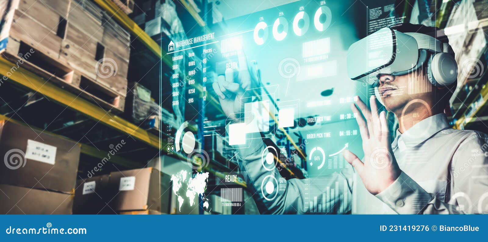 Future Virtual Reality Technology for Innovative VR Warehouse ...