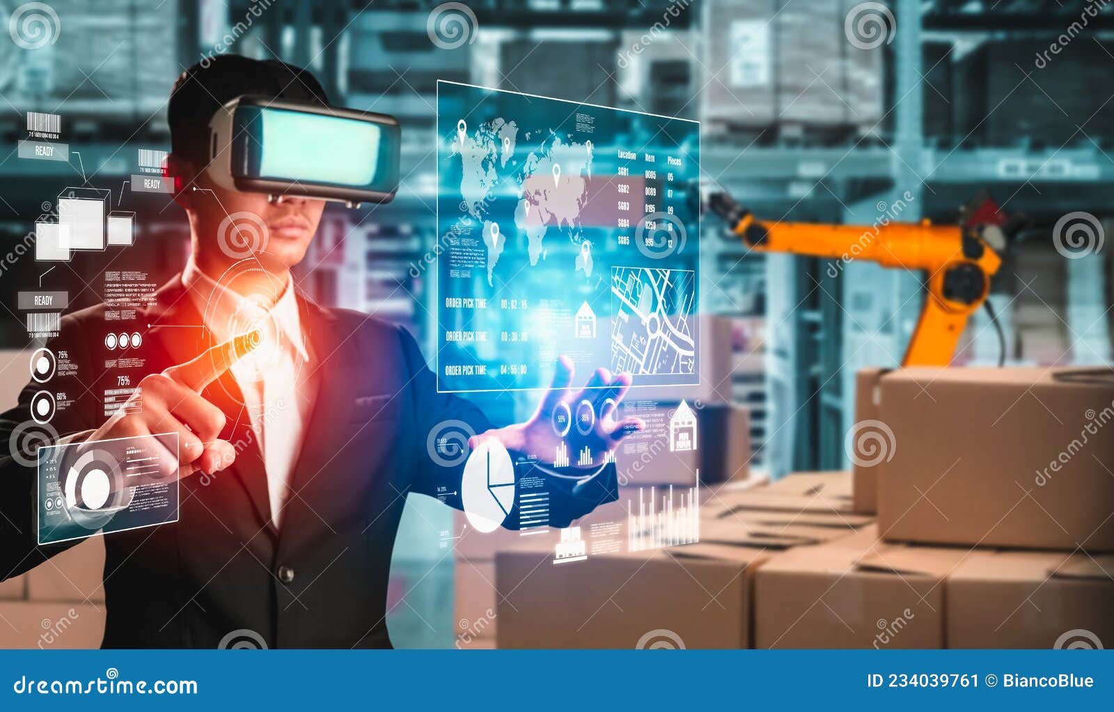 Future Virtual Reality Technology for Innovative VR Warehouse ...