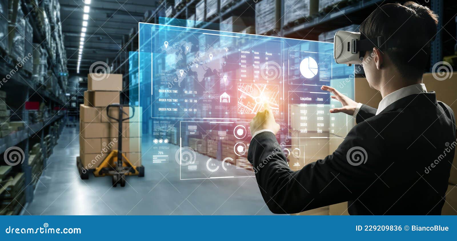 Future Virtual Reality Technology for Innovative VR Warehouse ...