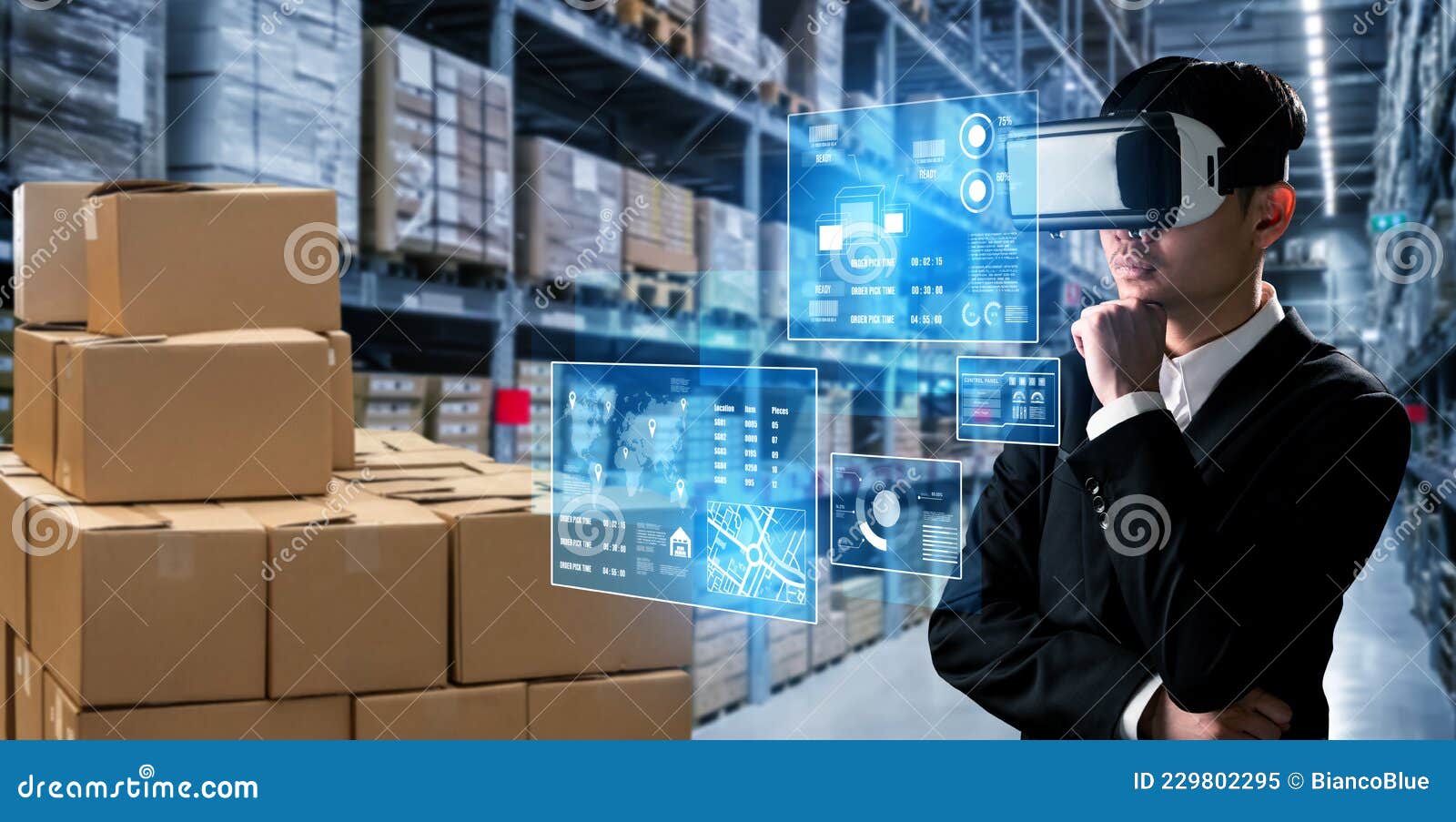 Future Virtual Reality Technology for Innovative VR Warehouse ...