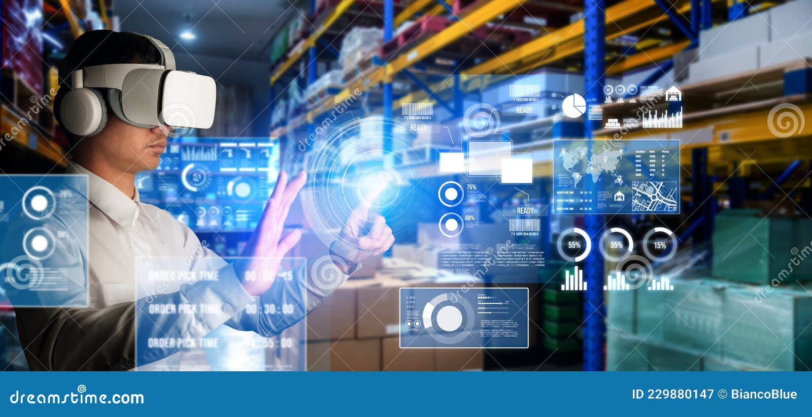 Future Virtual Reality Technology for Innovative VR Warehouse ...