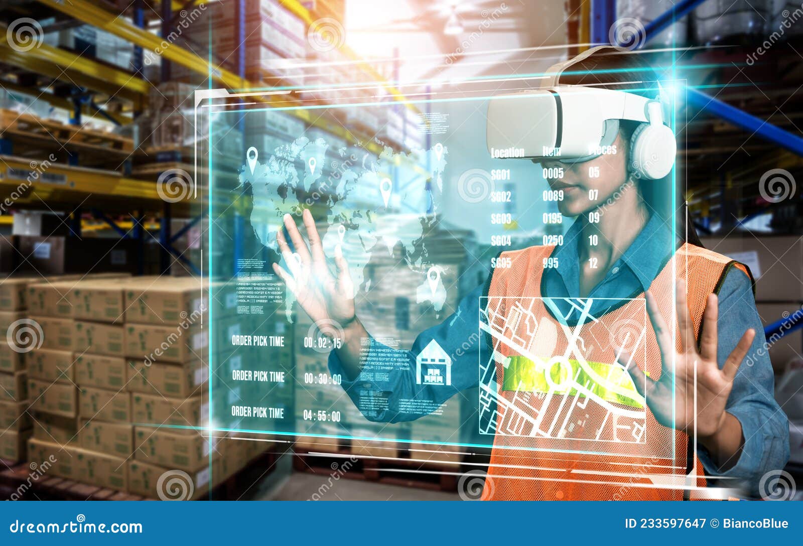 Future Virtual Reality Technology for Innovative VR Warehouse ...