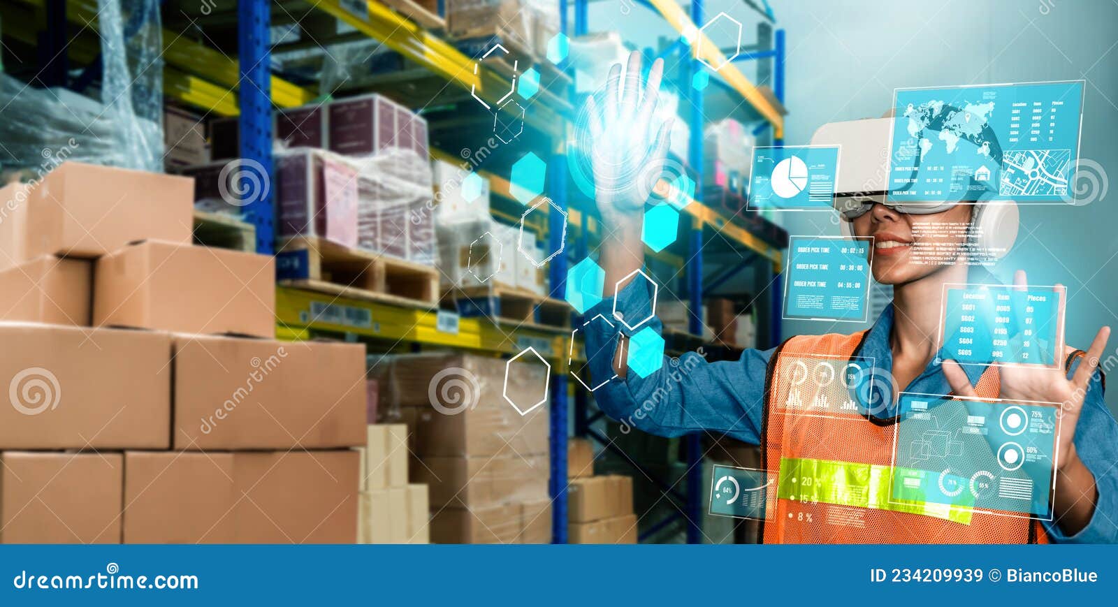 Future Virtual Reality Technology for Innovative VR Warehouse ...