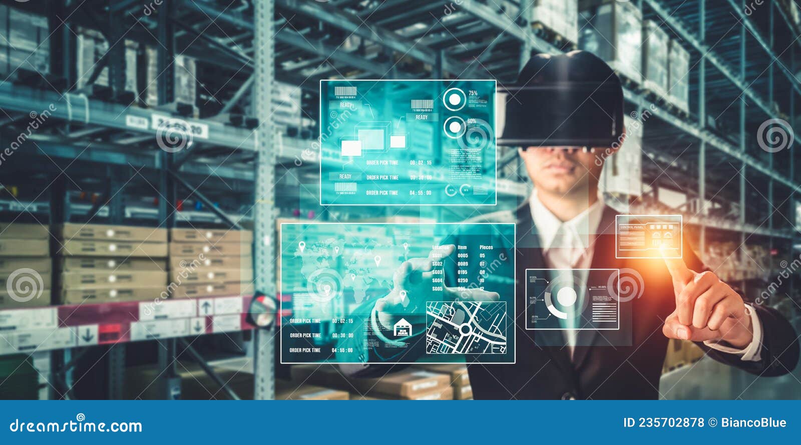 Future Virtual Reality Technology for Innovative VR Warehouse ...