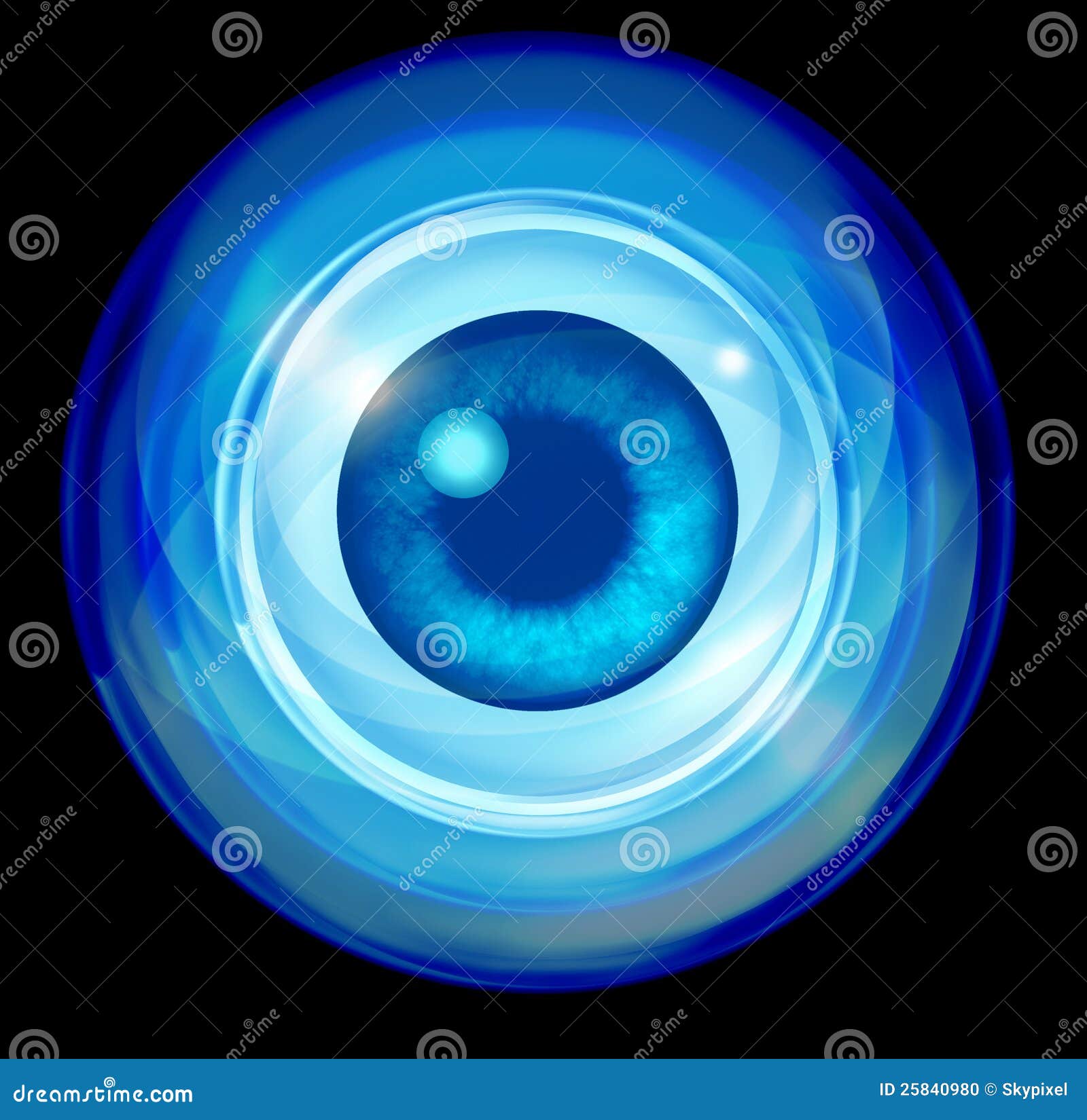 Future Vision stock illustration. Illustration of background - 25840980