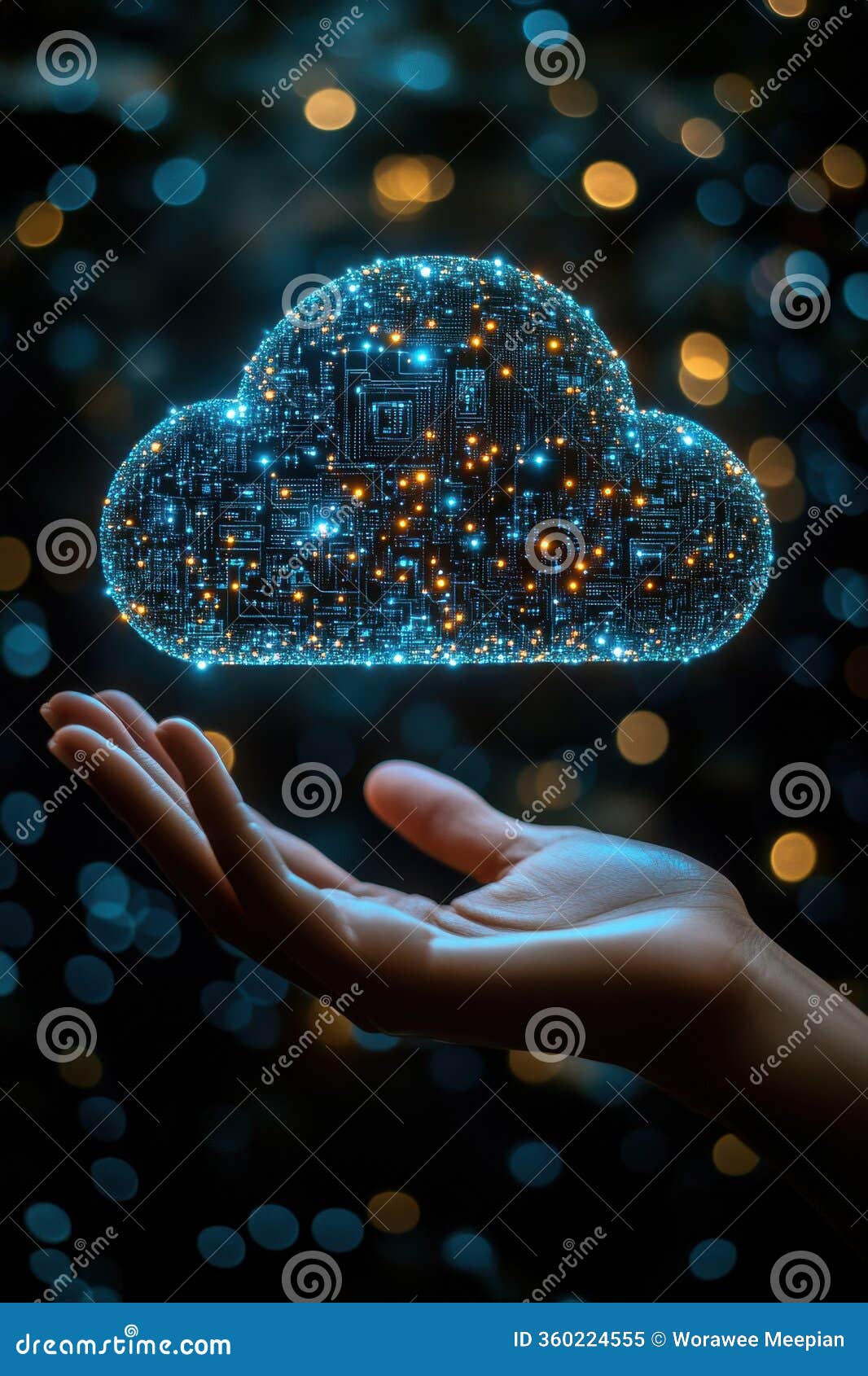 Future Vision Innovative Cloud Technology and Graphic Design in Virtual ...