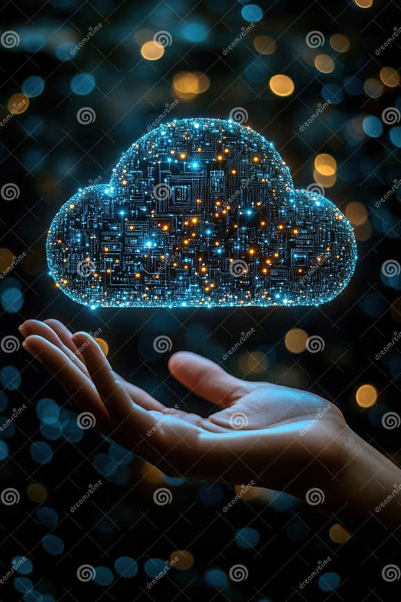 Future Vision Innovative Cloud Technology and Graphic Design in Virtual ...