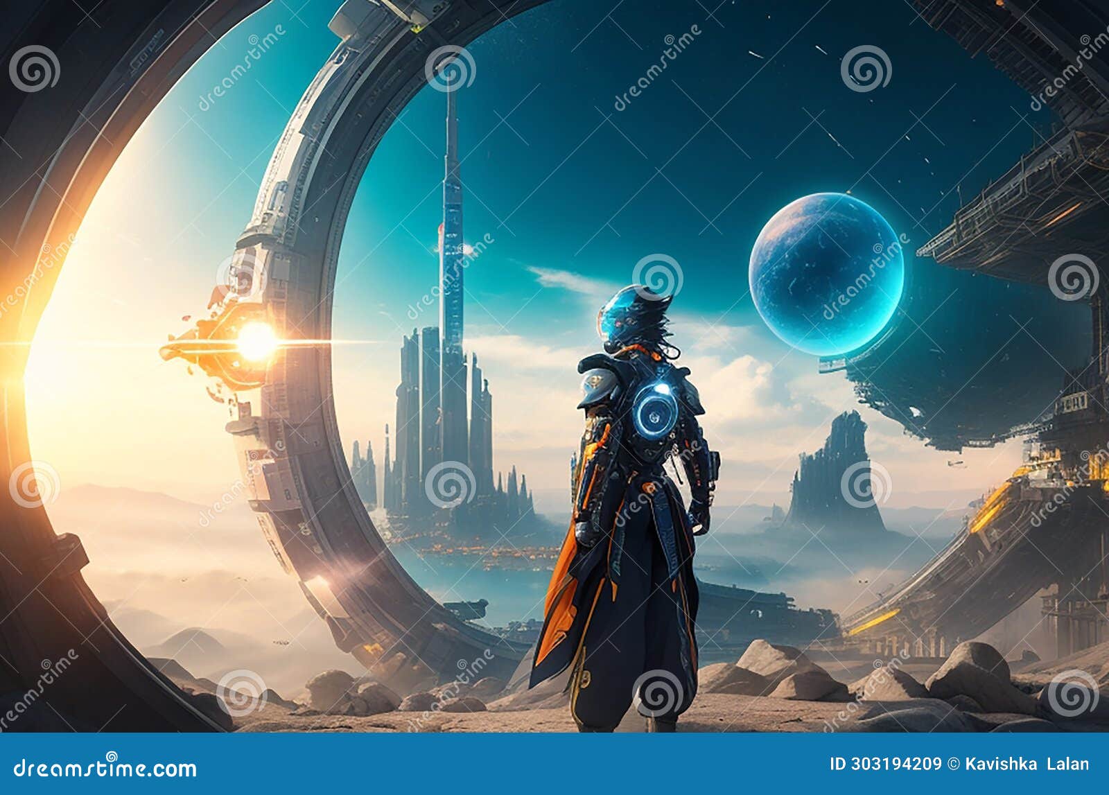 Future Visionaries stock illustration. Illustration of speculative - 303194209