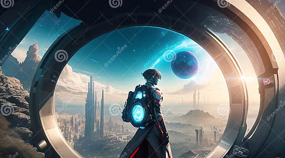 Future Visionaries stock illustration. Illustration of endless - 303194266
