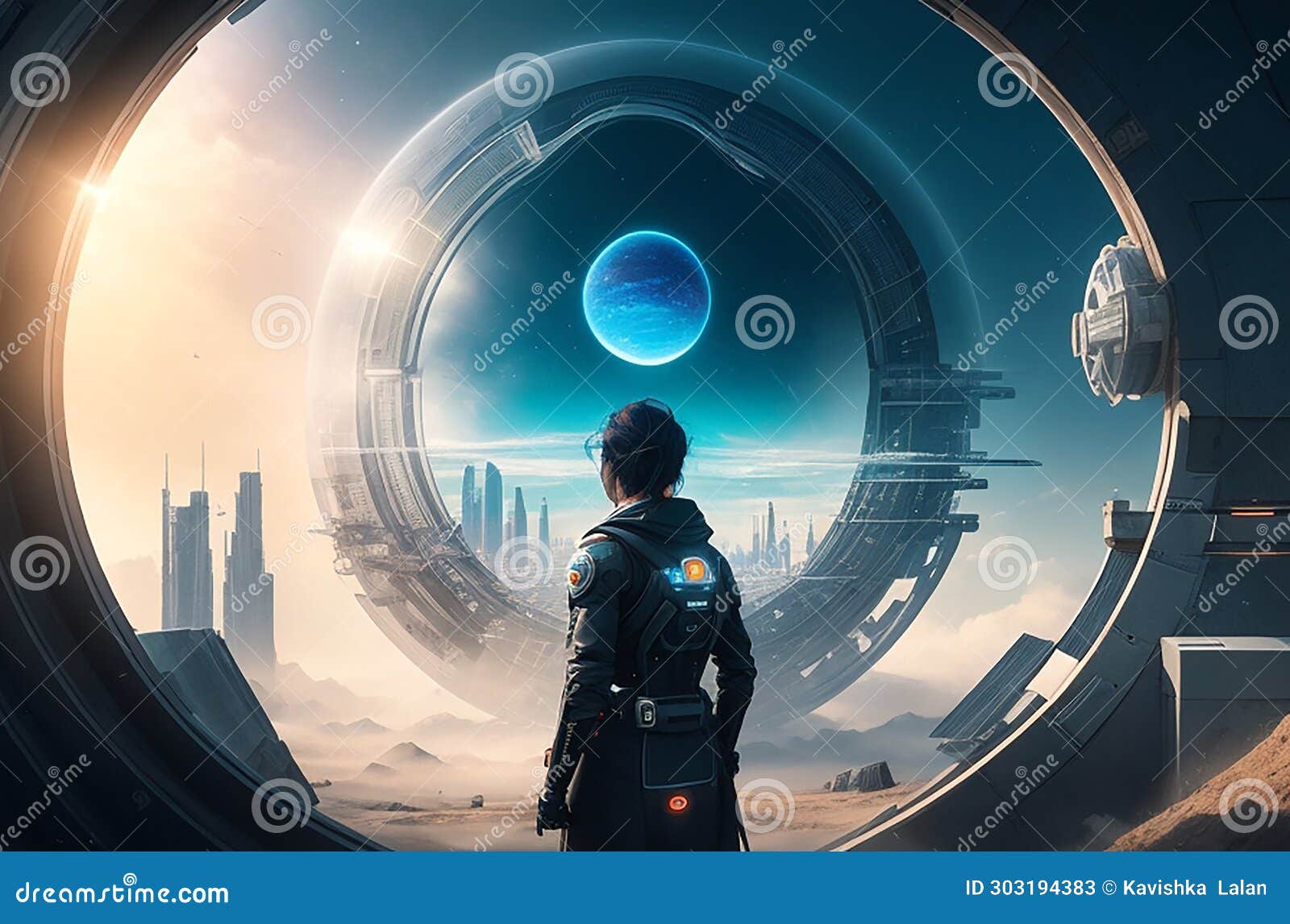 Future Visionaries stock illustration. Illustration of world - 303194383