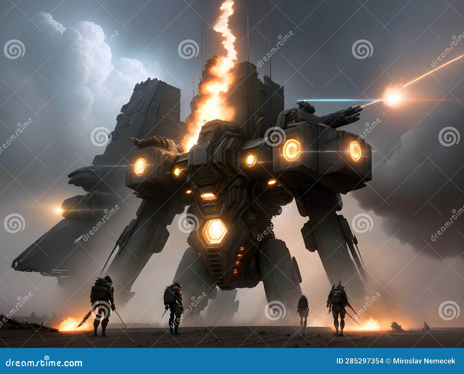 Future War Concept Art