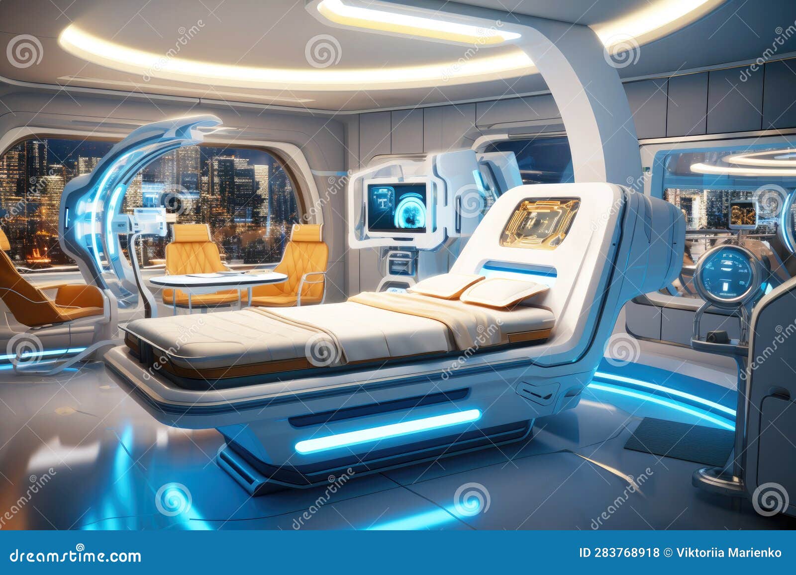 Future of Ward Monitoring: High Tech Solutions for Optimal Care Stock ...