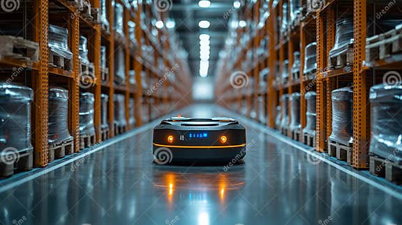 Future Warehouse Showcasing Sustainable Technology with Automated ... Future Warehouse Showcasing Sustainable Technology with Automated ...