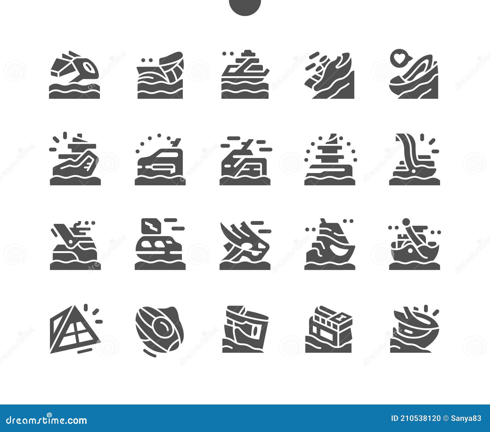 Future Water Ships. Triangular Ship. Boat, Sailboat, Maritime Stock ...