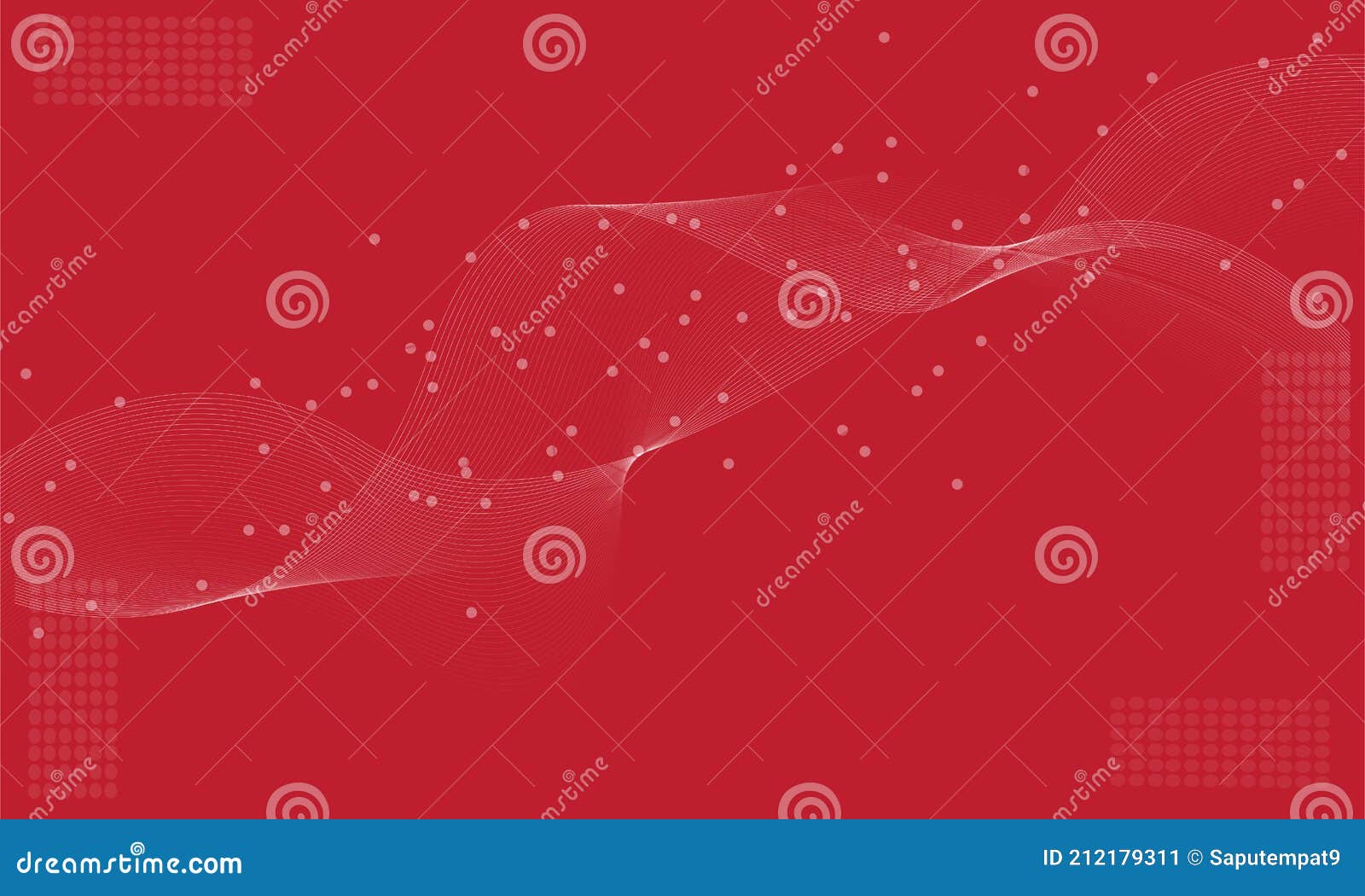 Future White Modern Network Red Background Wallpaper Stock Vector ...