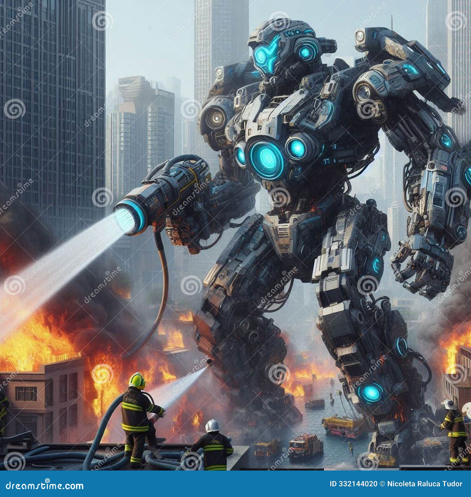 In The Future, Will Flying Robots Replace Firefighters In The Riskiest ...