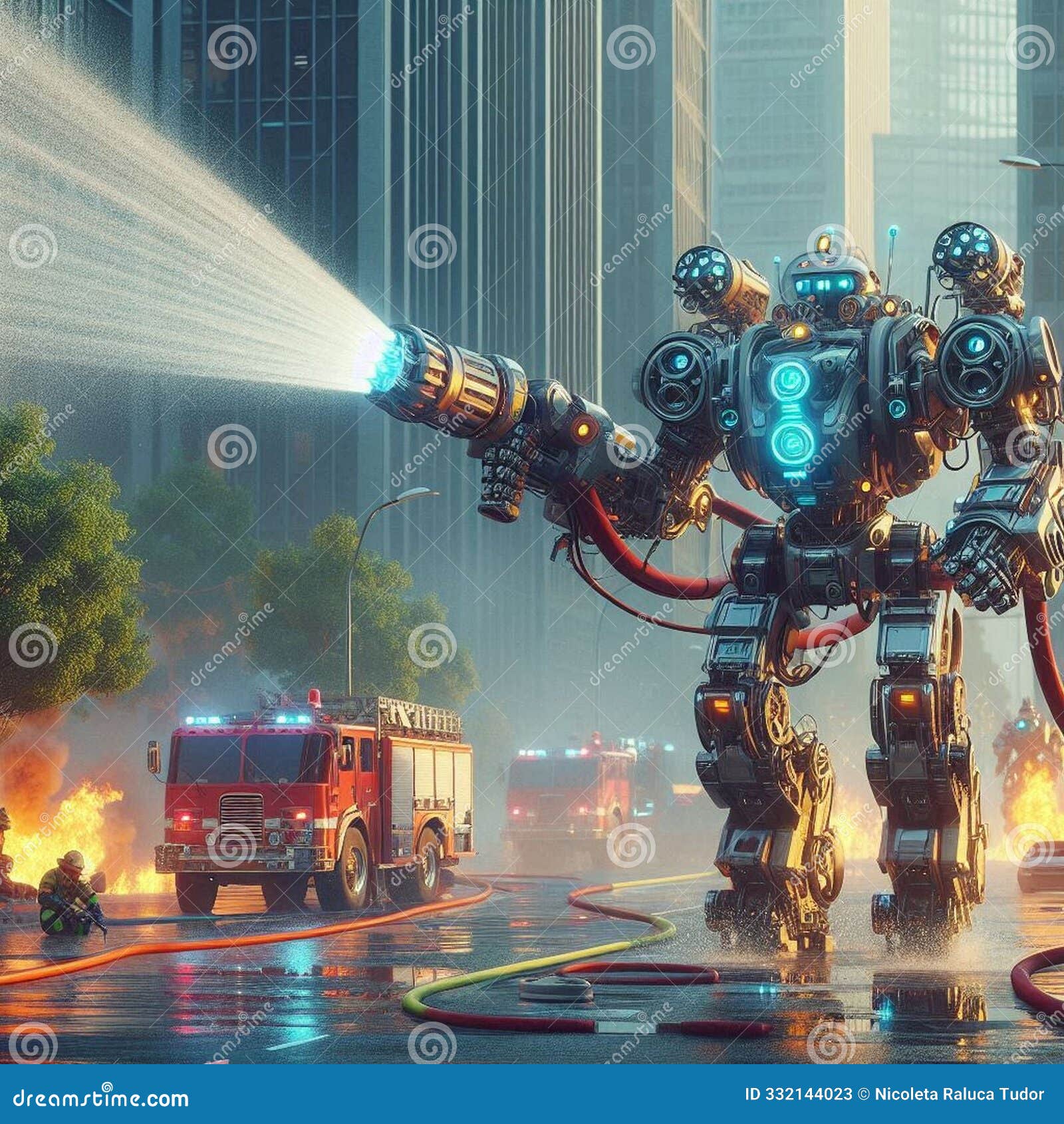 In the Future, Will Flying Robots Replace Firefighters in the Riskiest ...