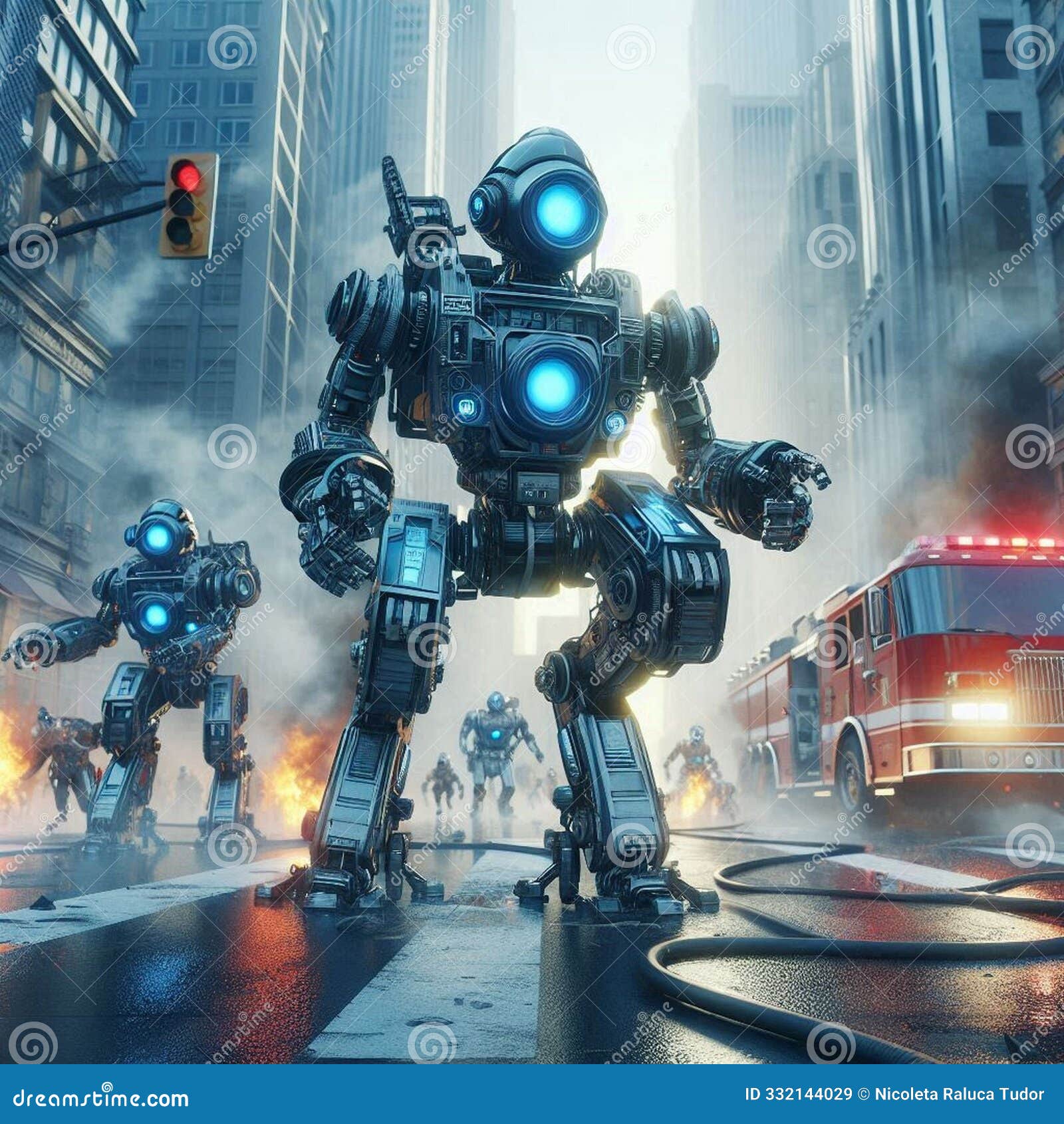 In The Future, Will Flying Robots Replace Firefighters In The Riskiest ...