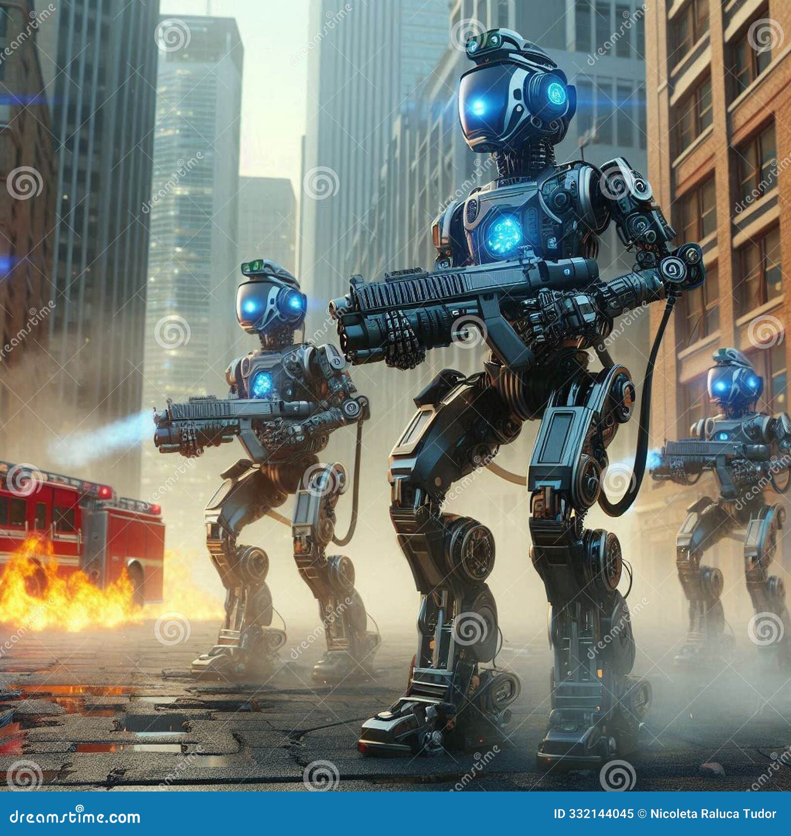 In The Future, Will Flying Robots Replace Firefighters In The Riskiest ...