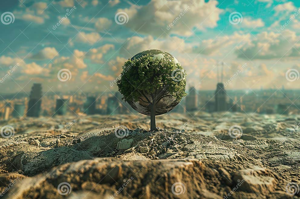 A Future World Grappling with the Problem of Global Warming an ...