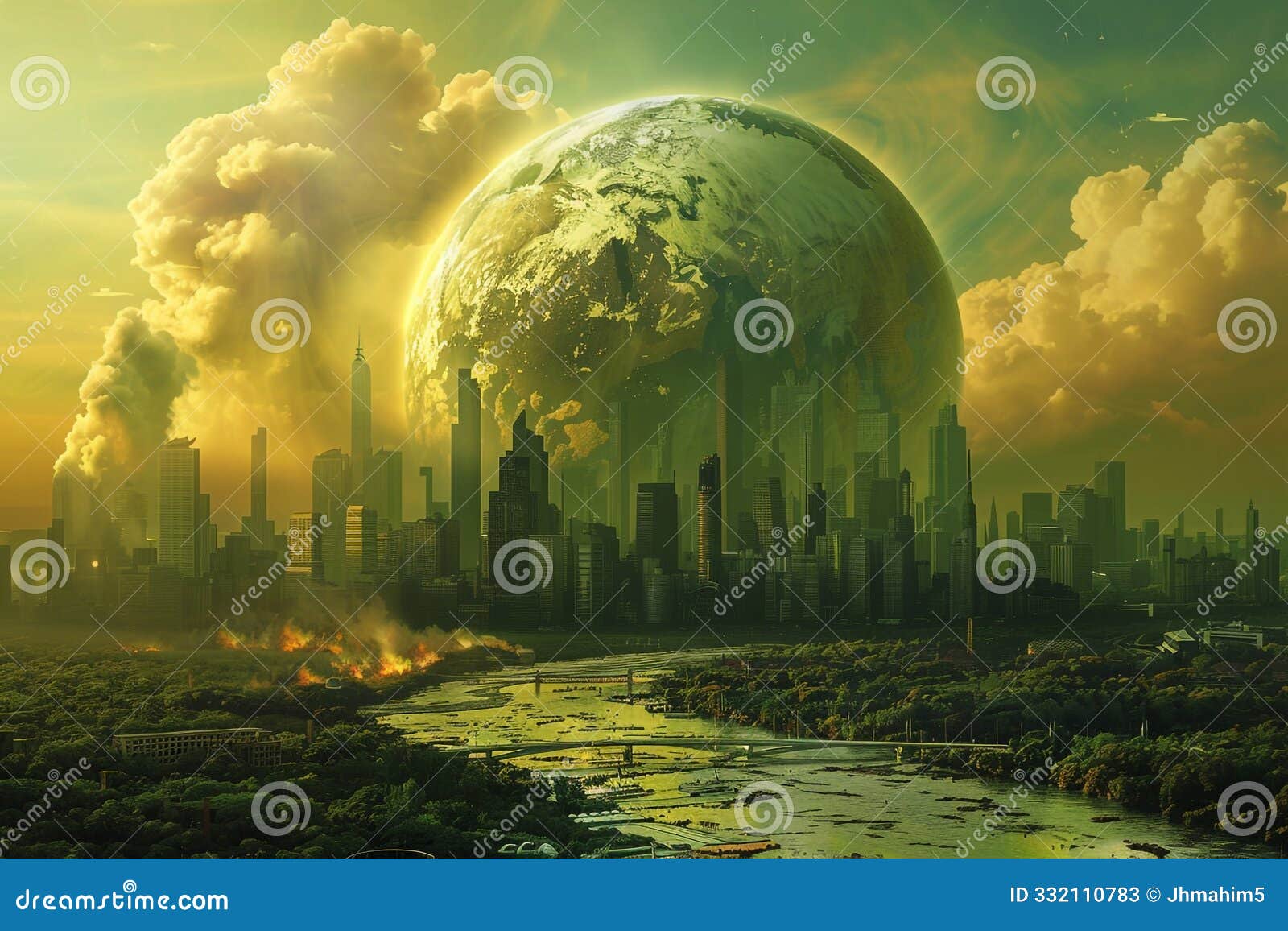 A Future World Grappling with the Problem of Global Warming an ...