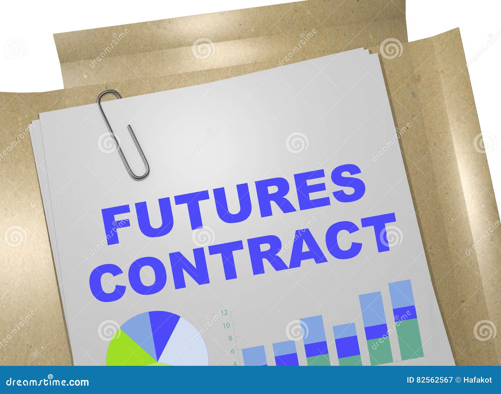 Futures Contract - Business Concept Stock Illustration - Illustration ...